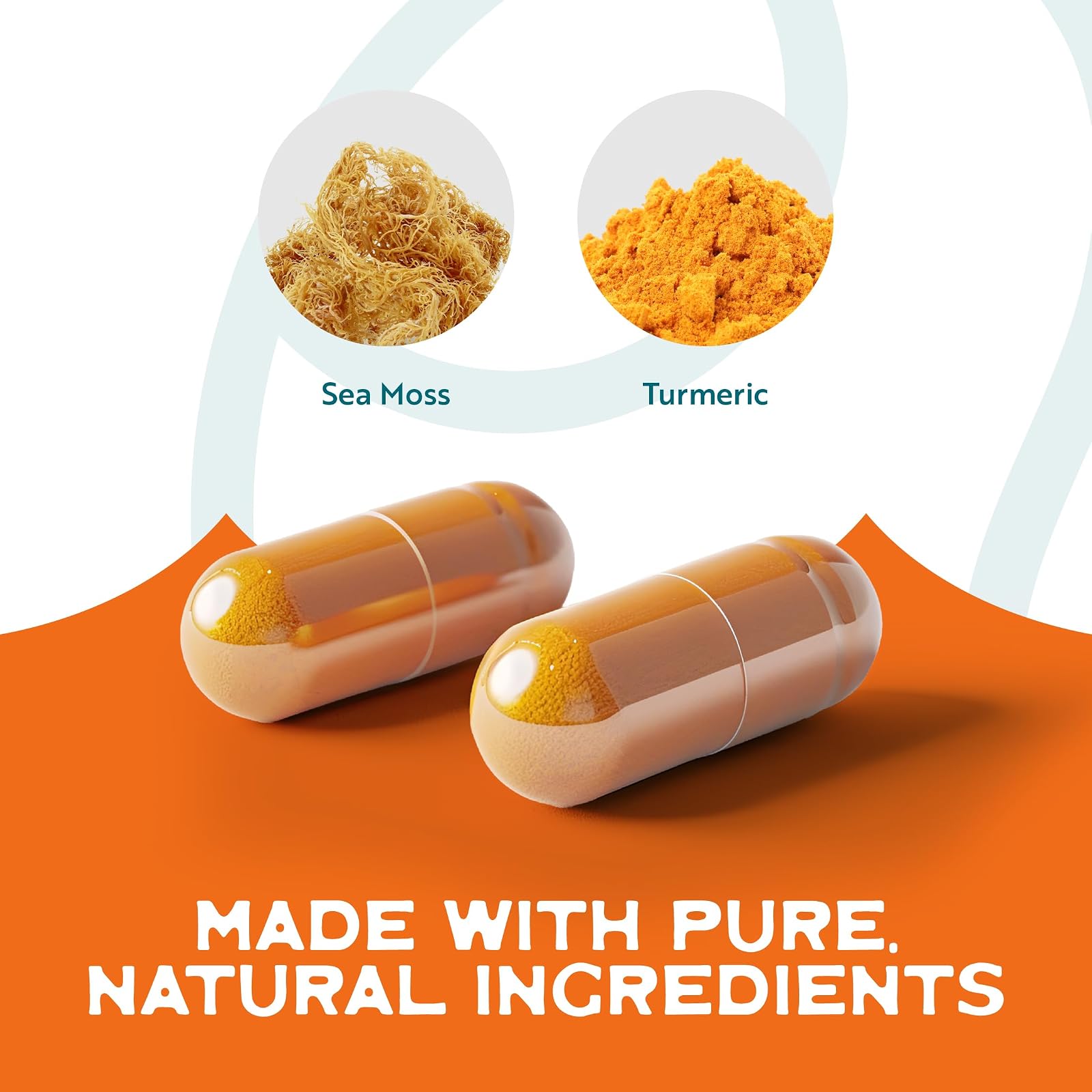 Turmeric infused multivitamins for wellness