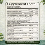 Turmeric-infused sea moss capsules