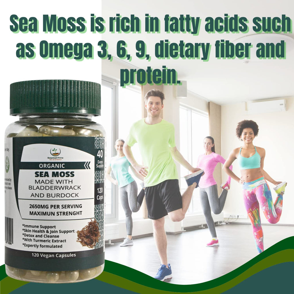 turmeric-infused sea moss for wellness