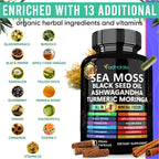 turmeric infused sea moss supplement