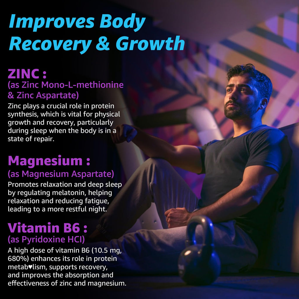 turmeric infused zinc supplement for recovery