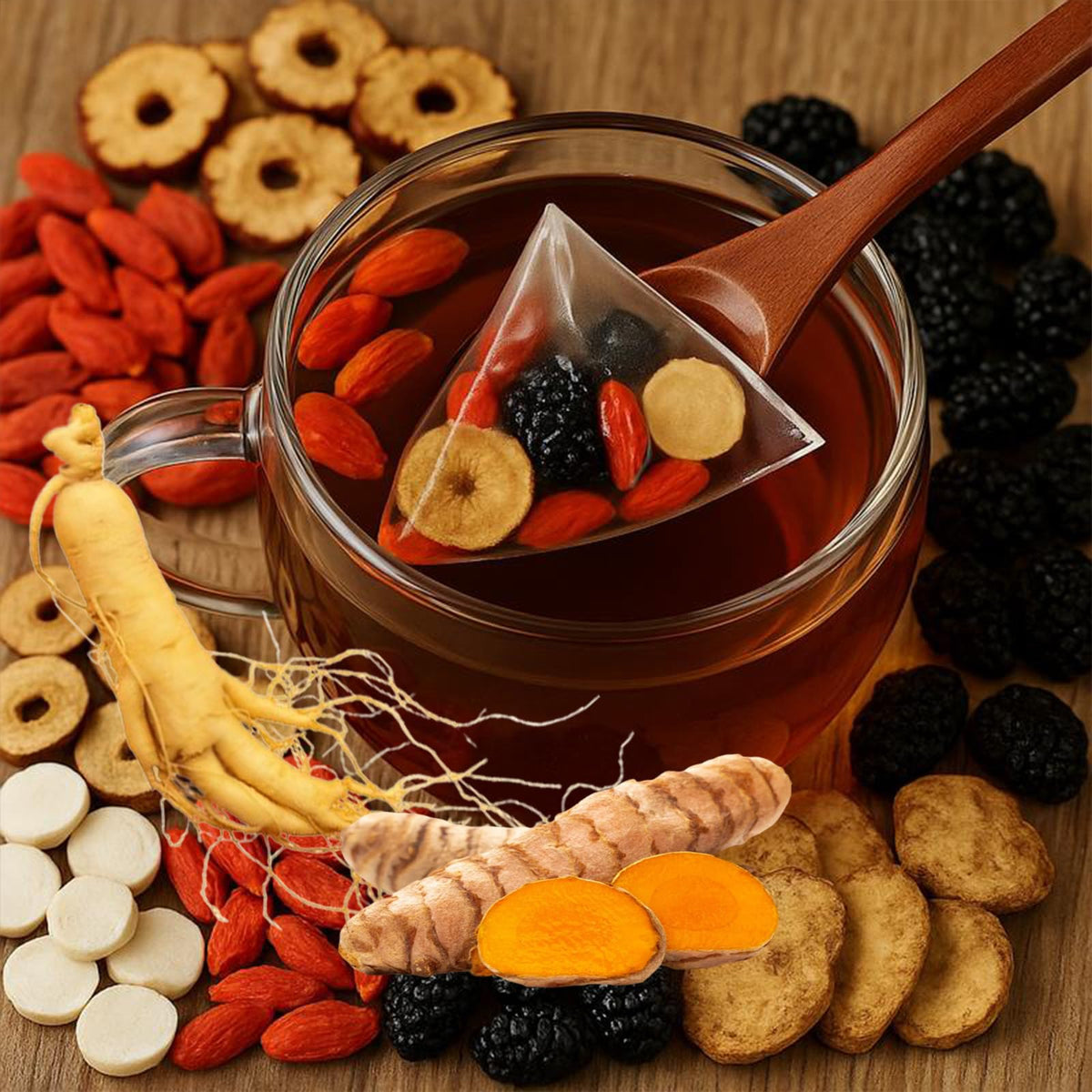 Turmeric kidney tea for detox