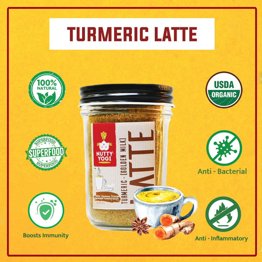 Turmeric latte for daily health boost