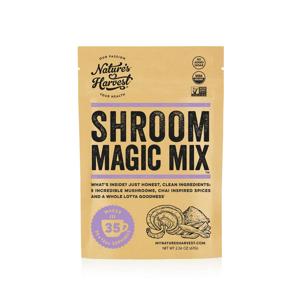 turmeric latte mix with mushrooms