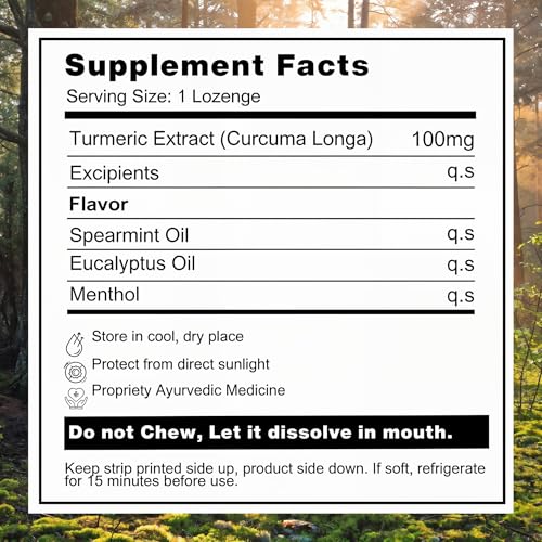 turmeric lozenges for immune support