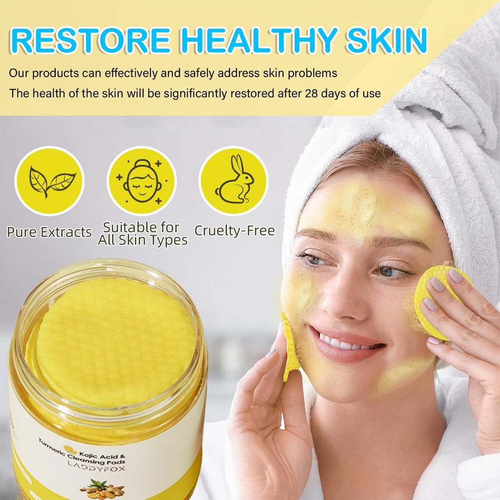turmeric pads for effective skin rejuvenation