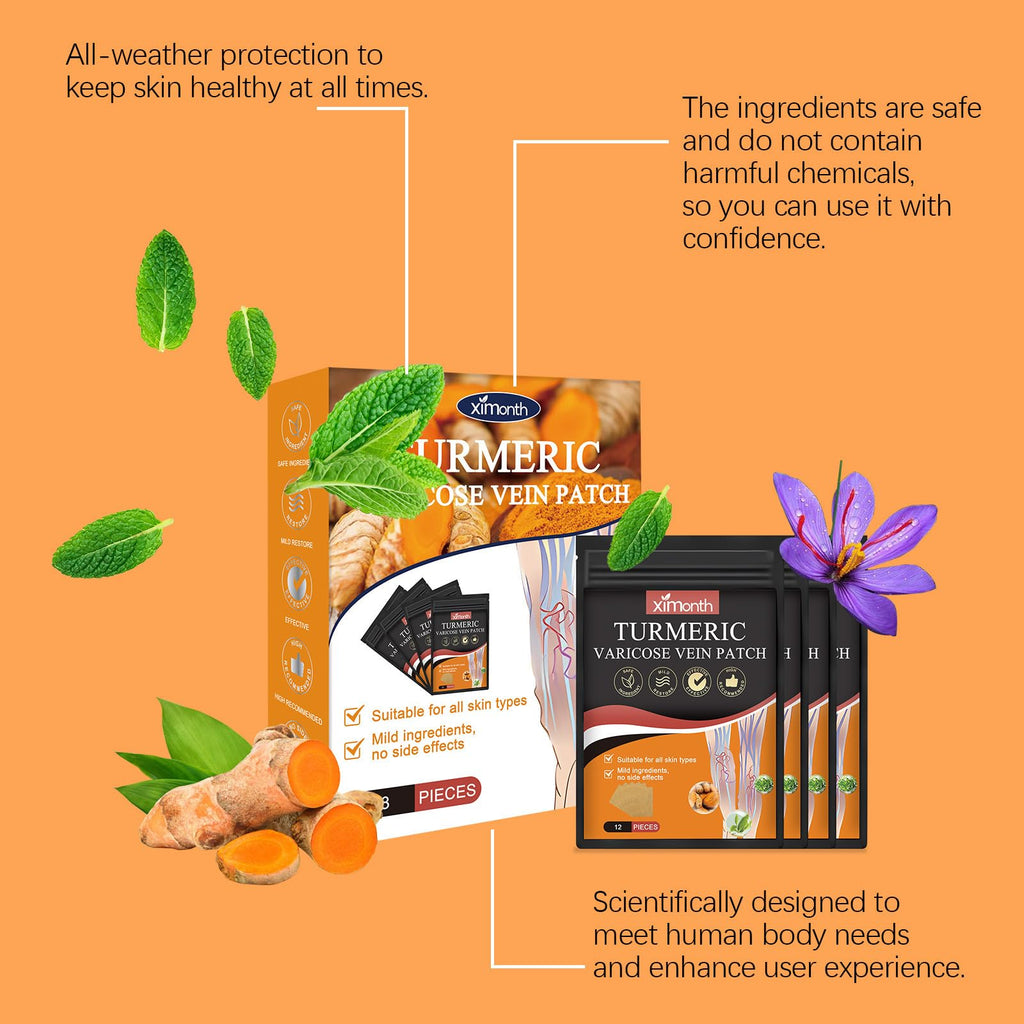 turmeric patches for healthy legs