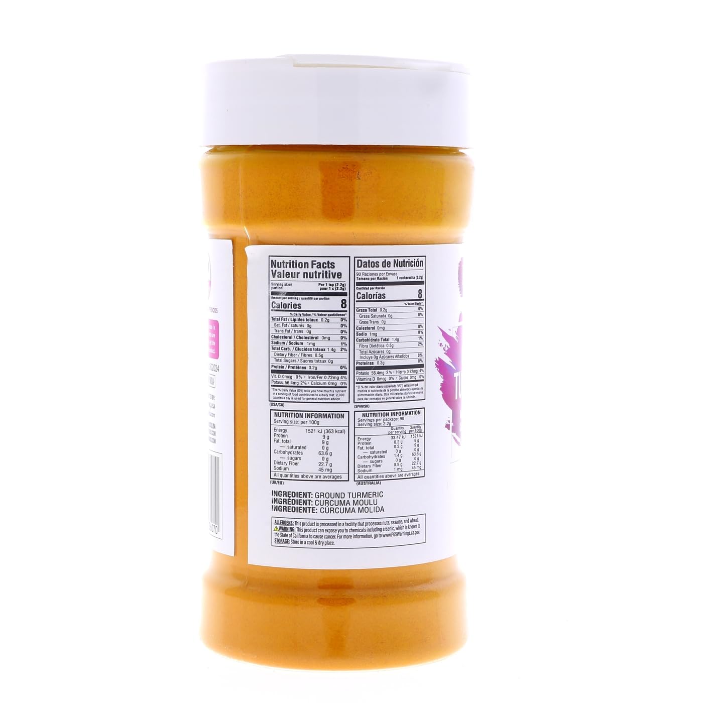 turmeric powder for anti-inflammatory support