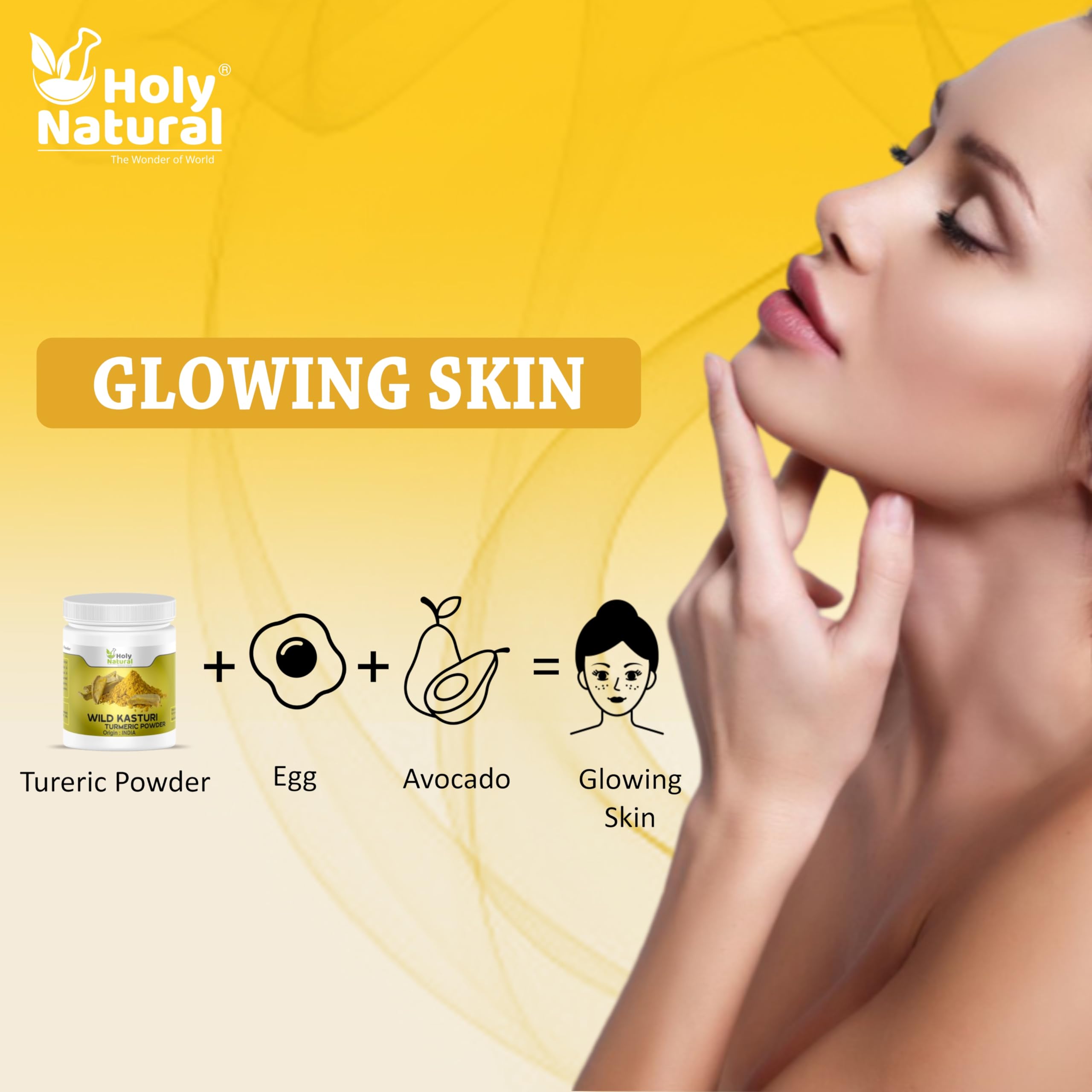 turmeric powder for natural glow