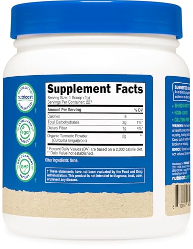turmeric powder for smoothies and shakes