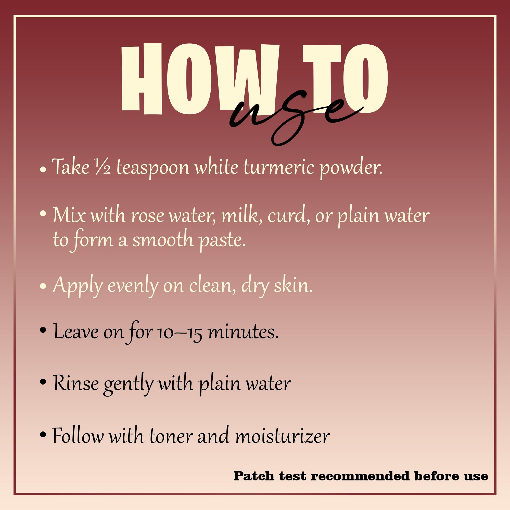 turmeric powder for wellness routines