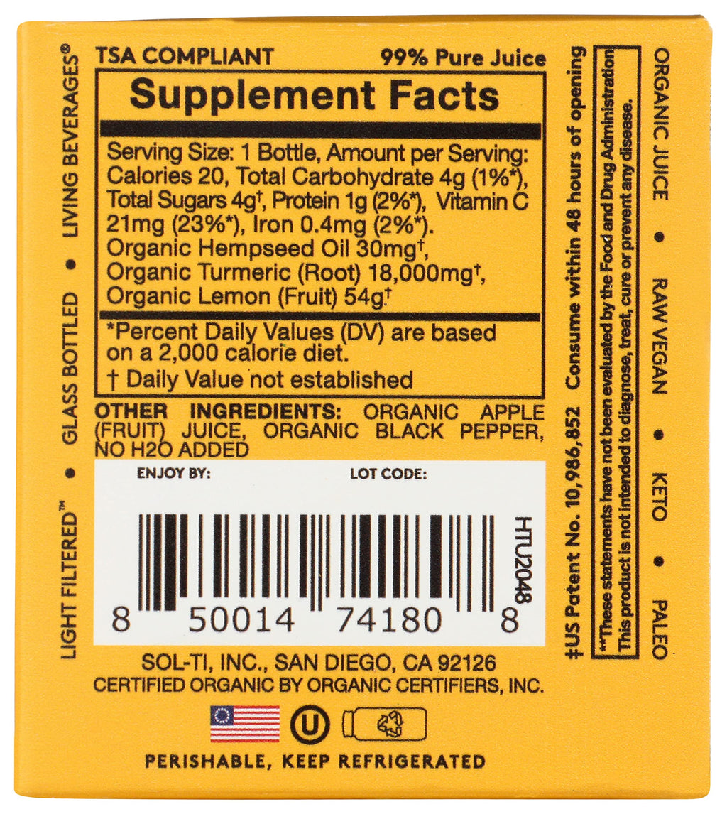 turmeric shot for daily energy