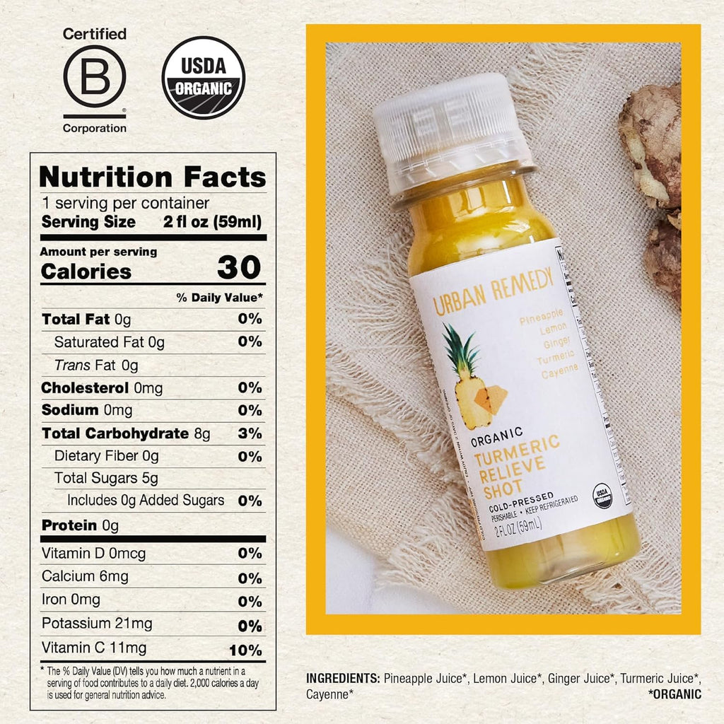 turmeric shot with ginger benefits