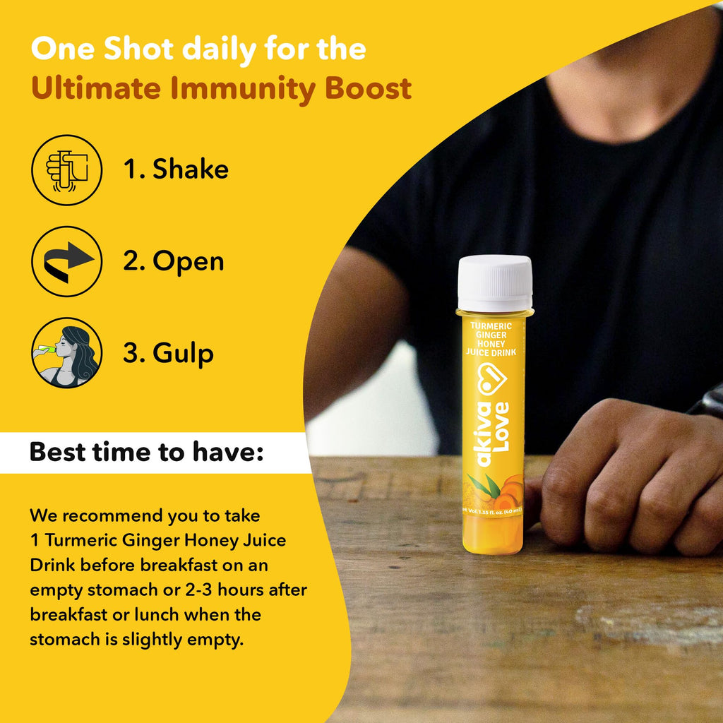 turmeric shots for overall wellness