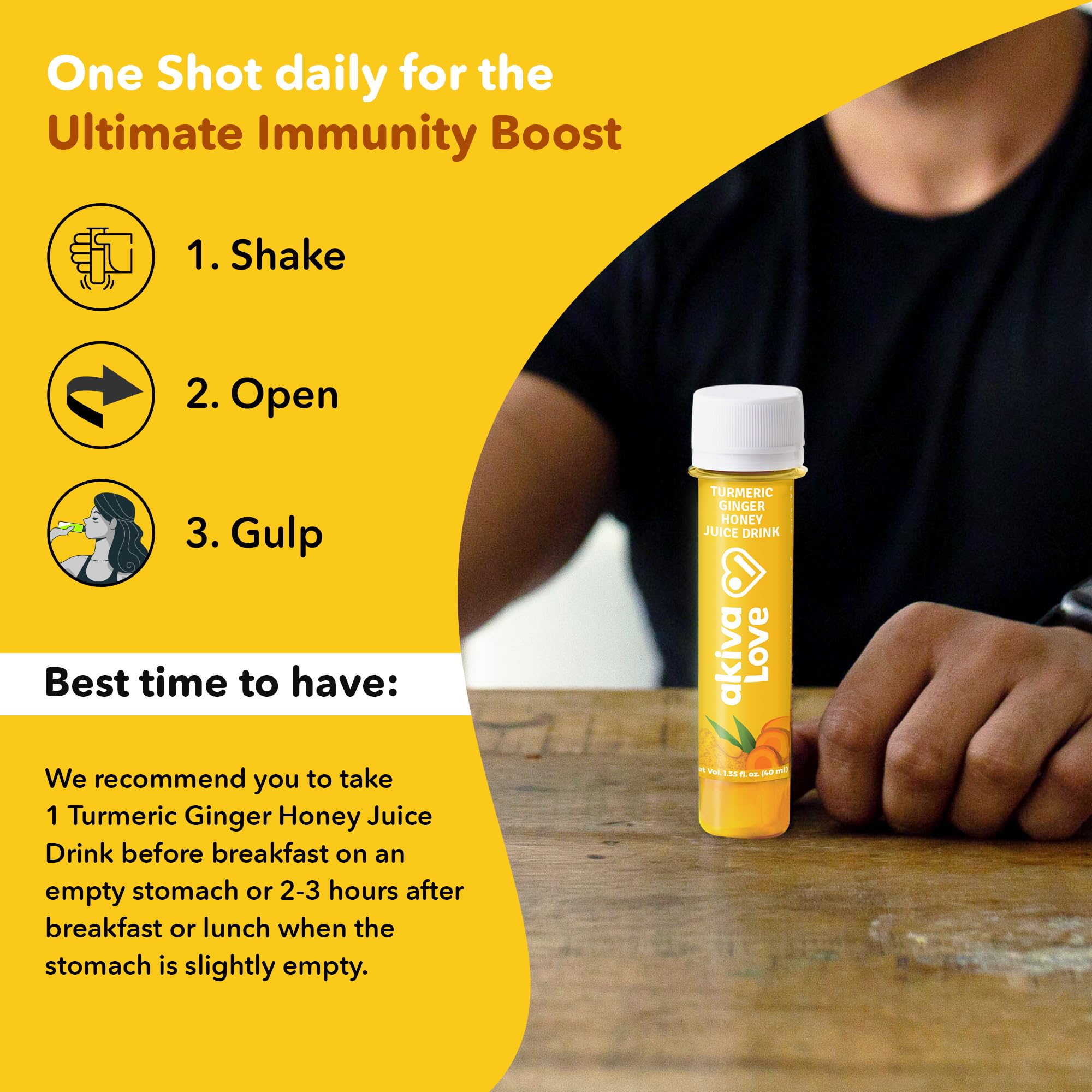 turmeric shots for overall wellness