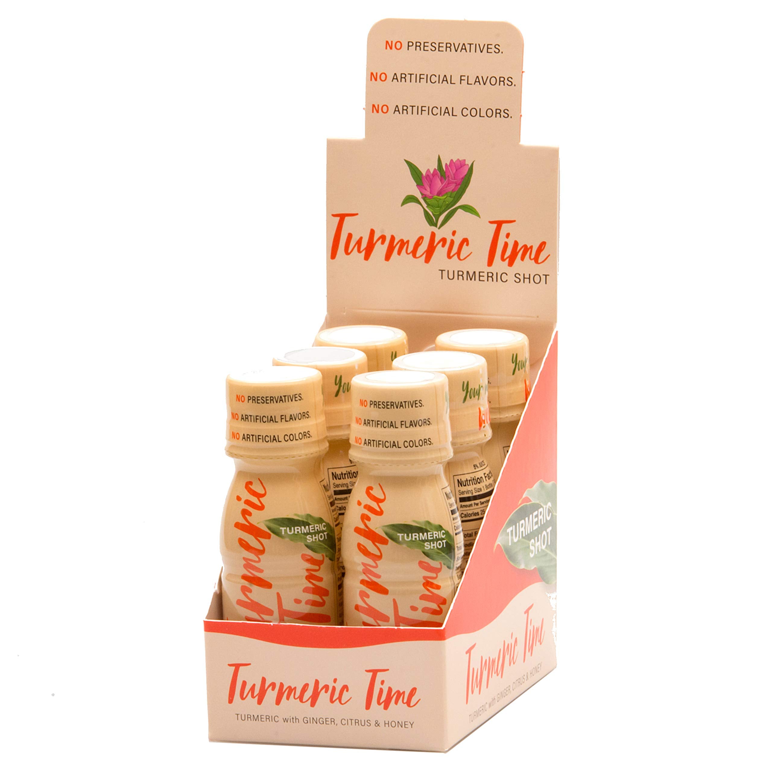 Turmeric shots with ginger benefits