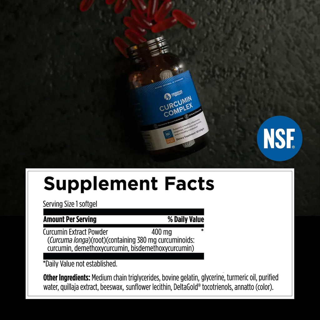 Turmeric softgels for joint health