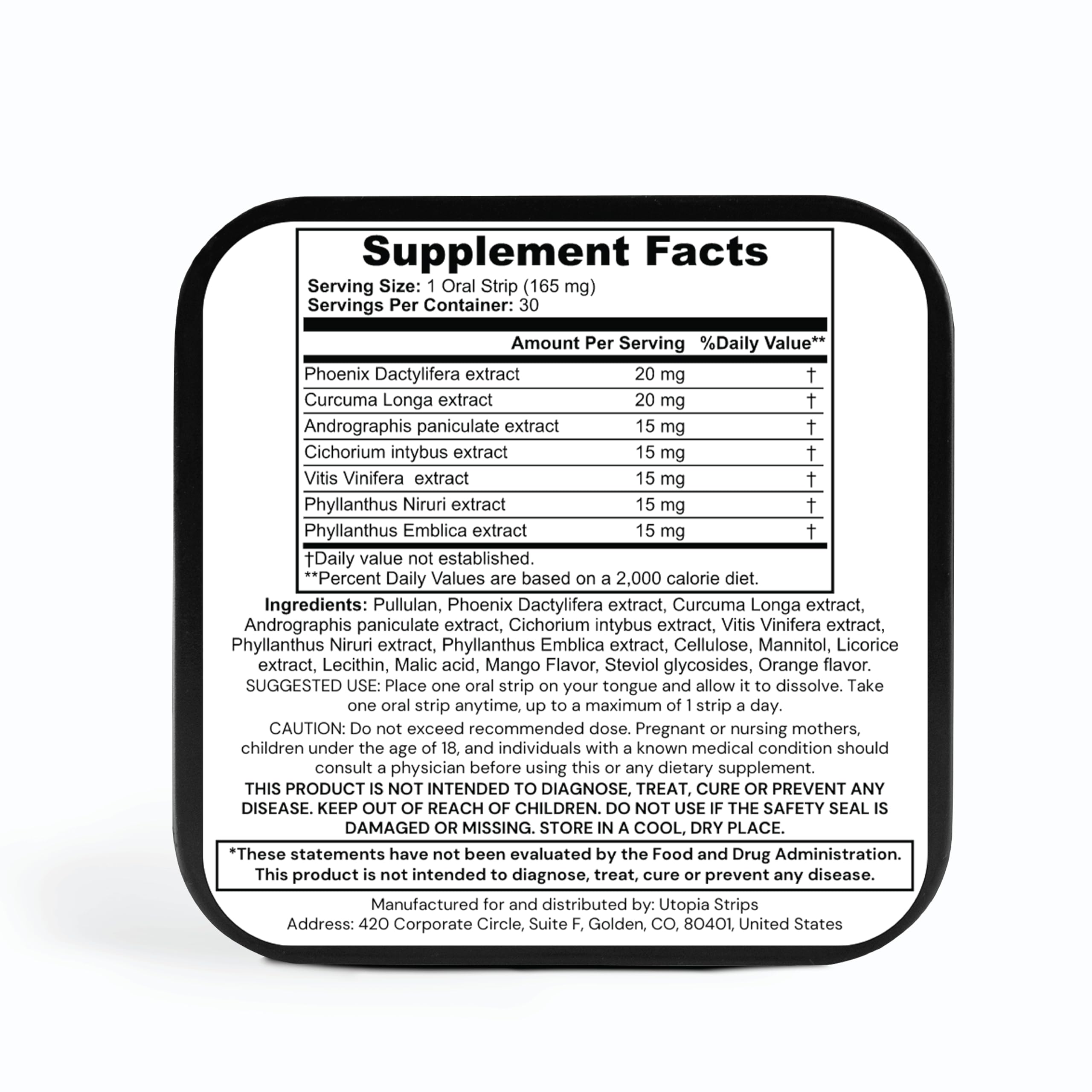 turmeric strips for digestive support