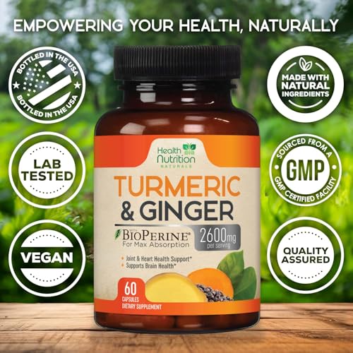 Turmeric supplement for active lifestyle