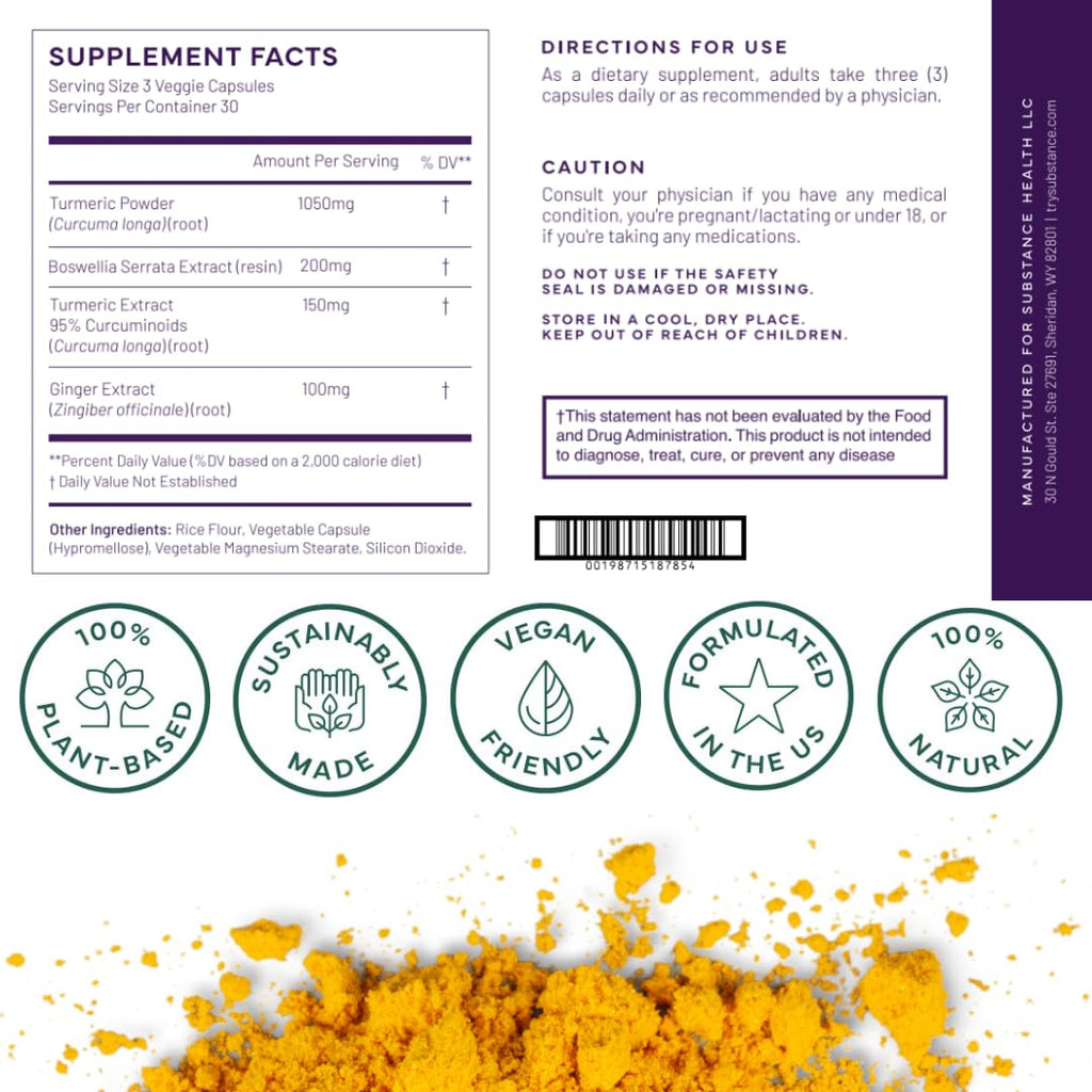 turmeric supplement for active lifestyles
