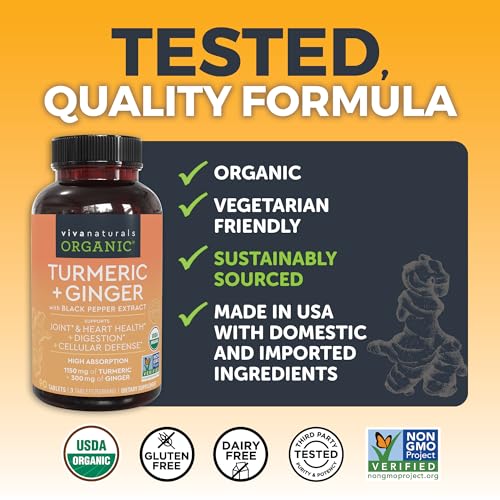 Turmeric supplement for active lifestyles