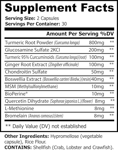 Turmeric supplement for balanced nutrition