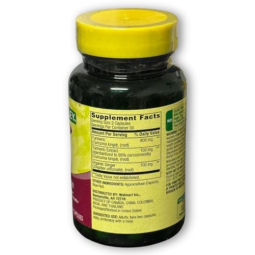 Turmeric supplement for immune support