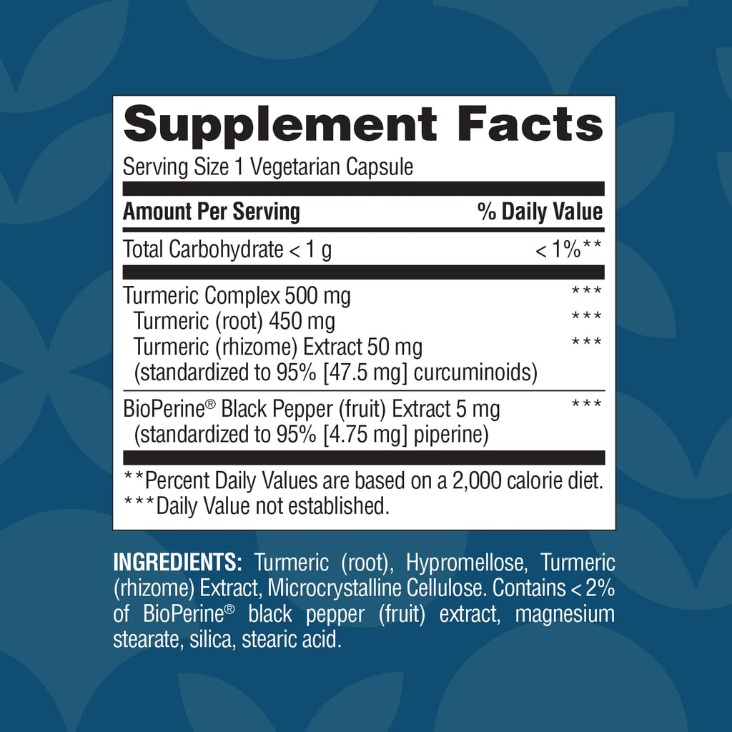 turmeric supplement for joint comfort and support