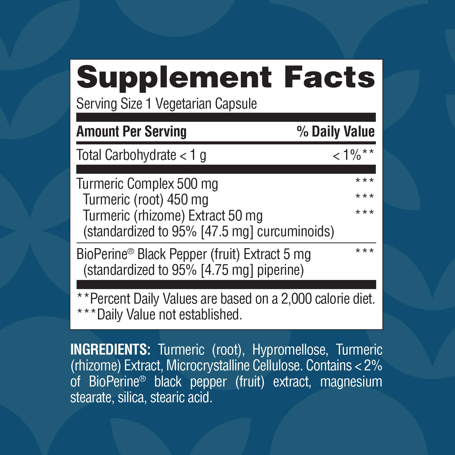 turmeric supplement for joint comfort and support