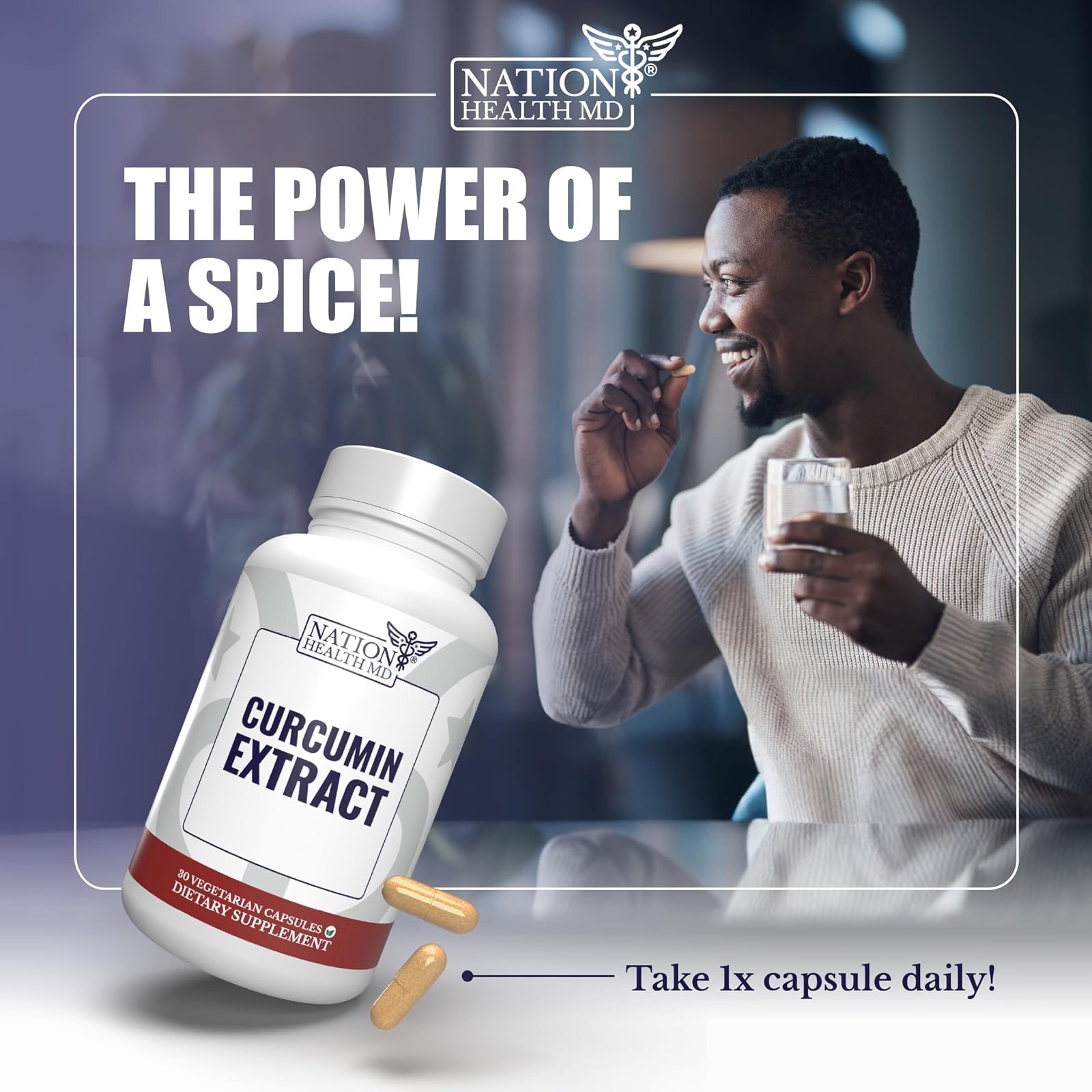 Turmeric supplement for joint health