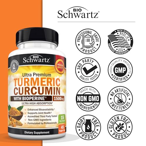 turmeric supplement for overall vitality