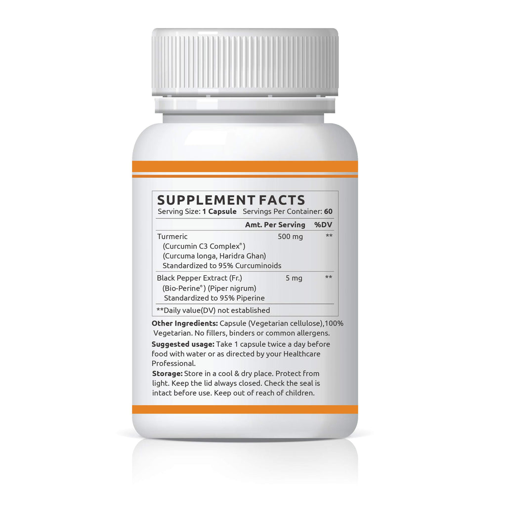 turmeric supplement with BioPerine benefits