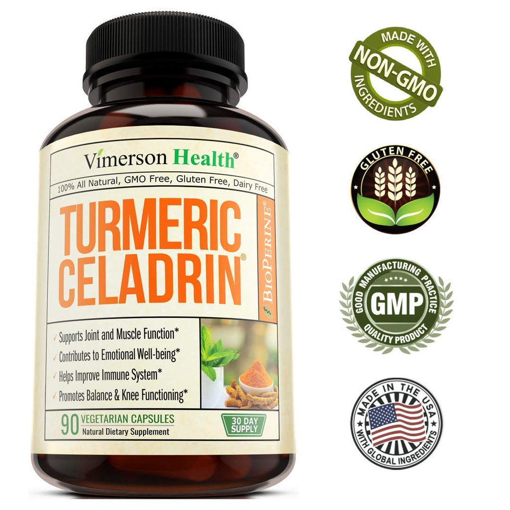 Turmeric supplement with Celadrin benefits