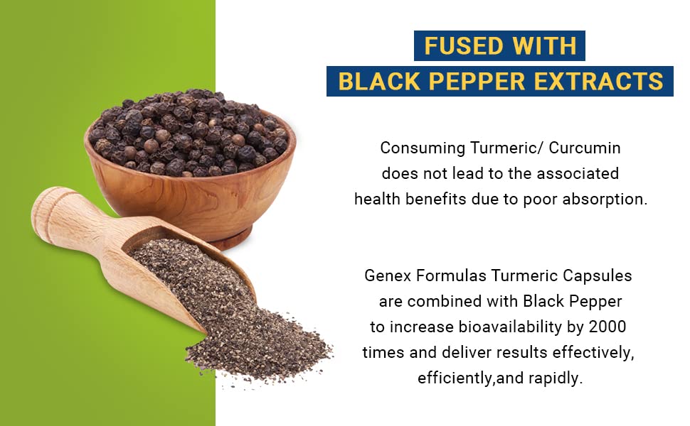 Turmeric supplement with no fillers