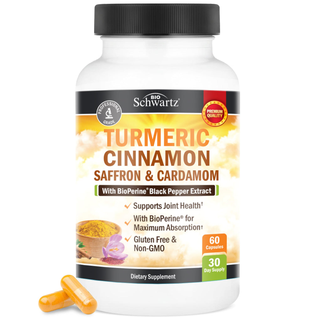 turmeric supplement with saffron benefits