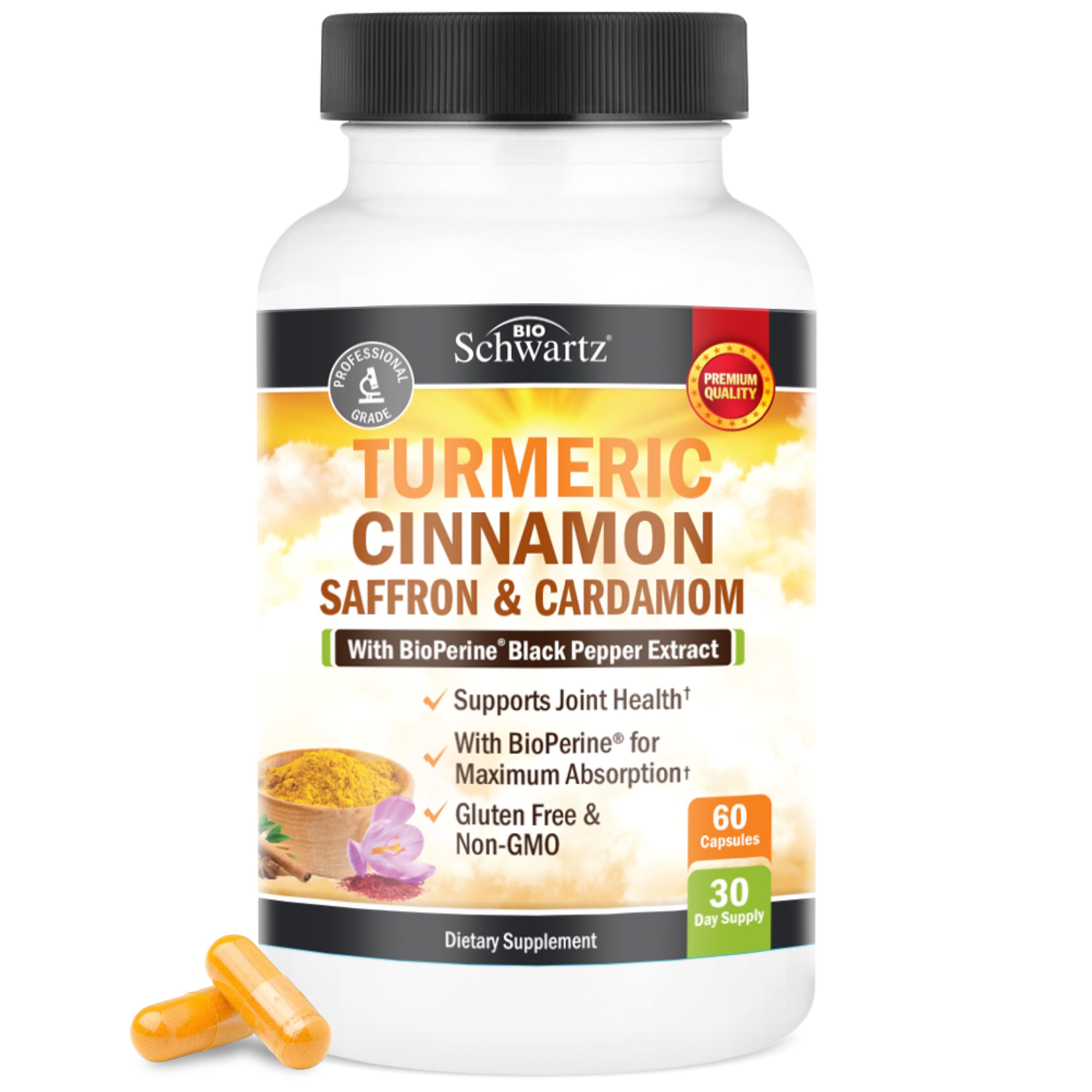 turmeric supplement with saffron benefits