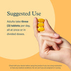 Turmeric tablets for overall vitality