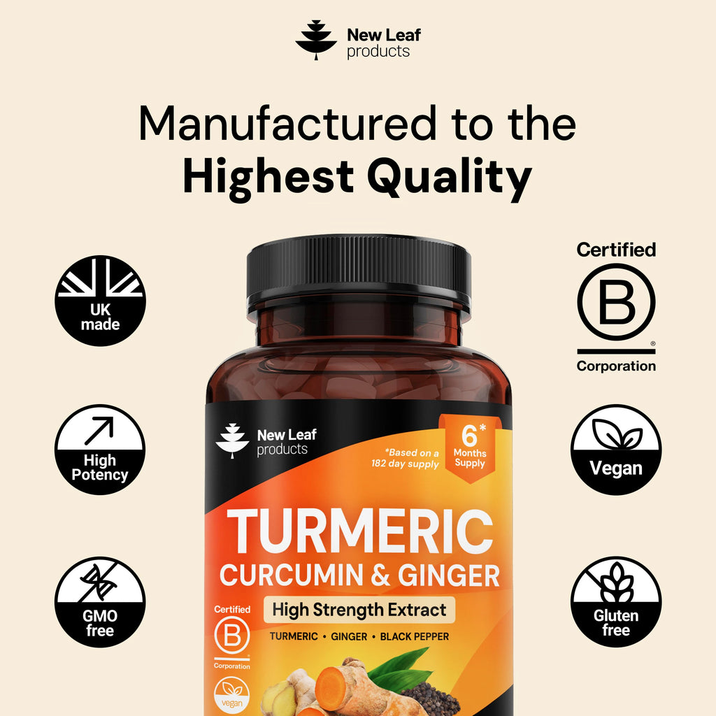 turmeric tablets made in the UK