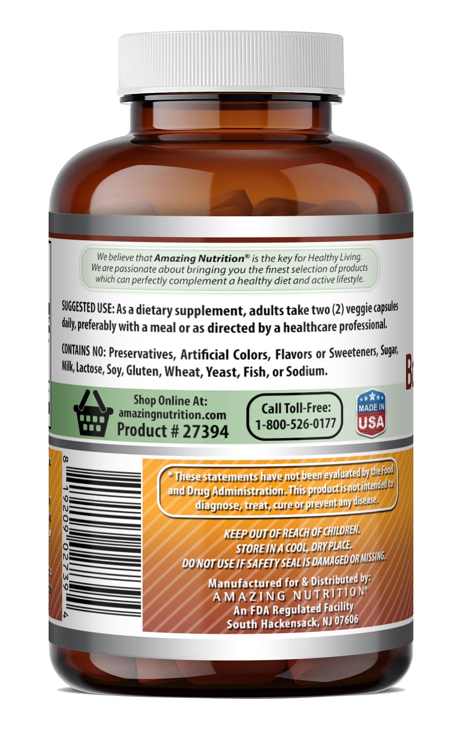 Turmeric tea alternative in capsules