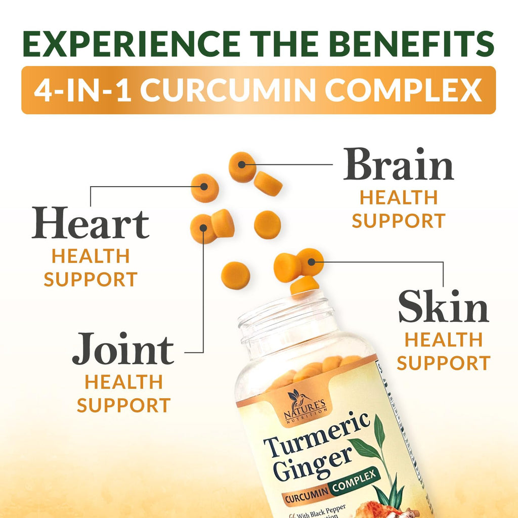 Turmeric tea alternative in gummy form