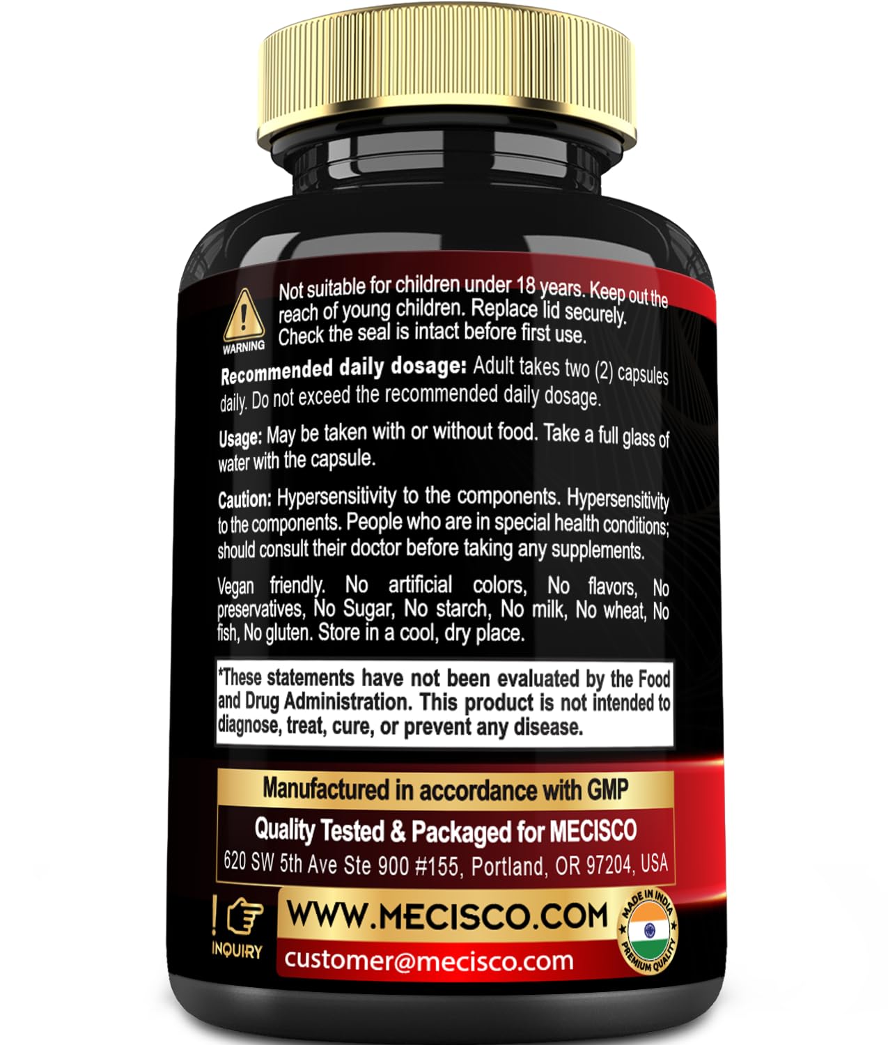 Turmeric tea alternative with cayenne extract