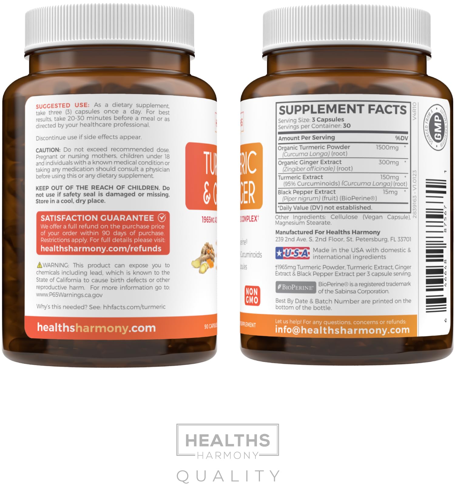 turmeric tea alternative with ginger