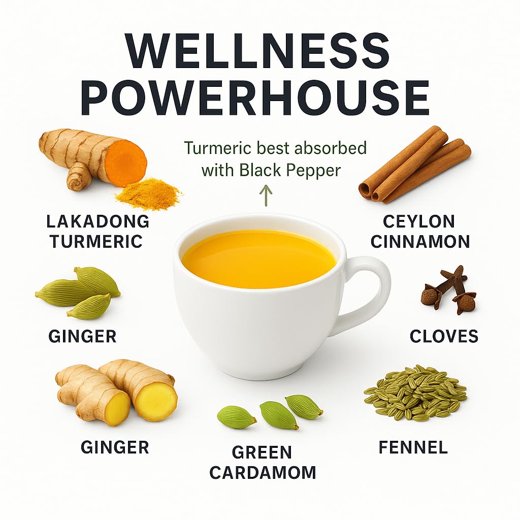 turmeric tea blend with curcumin
