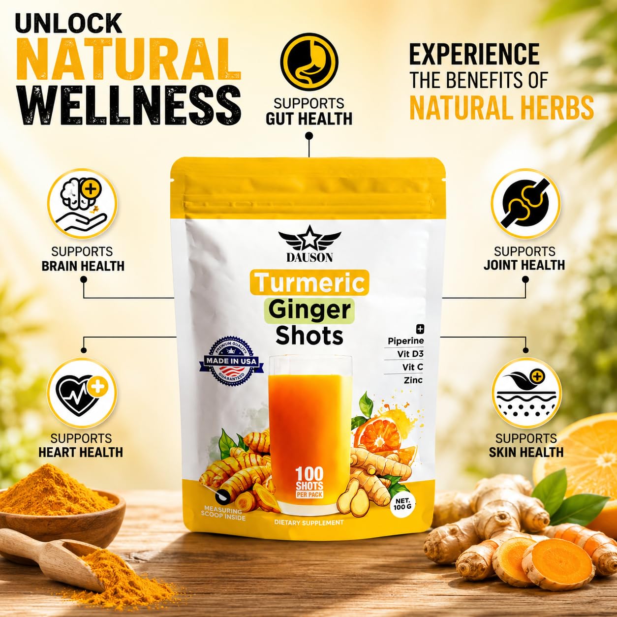 turmeric tea for immune support