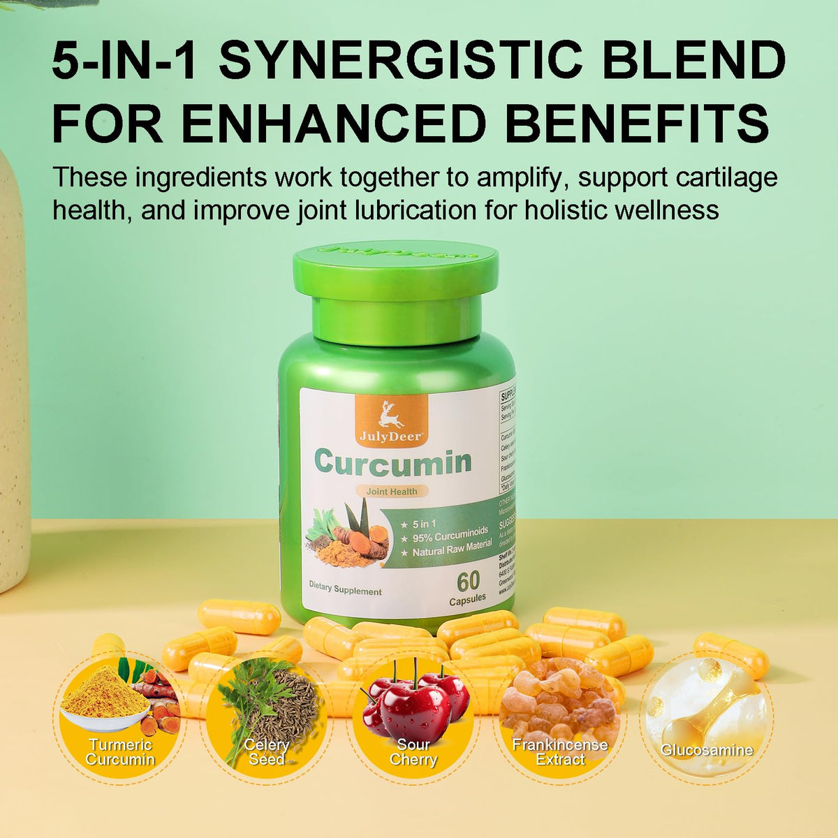 turmeric tea made with curcumin extract