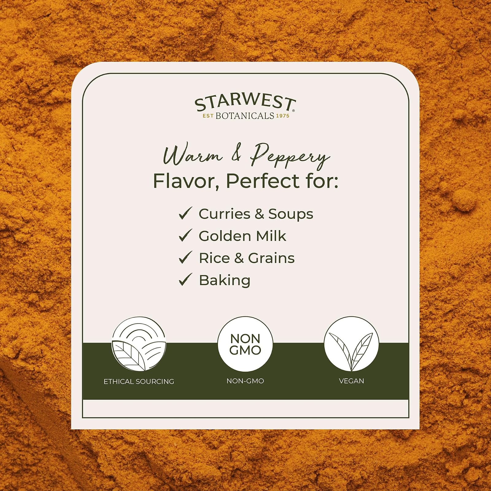 turmeric tea made with organic powder