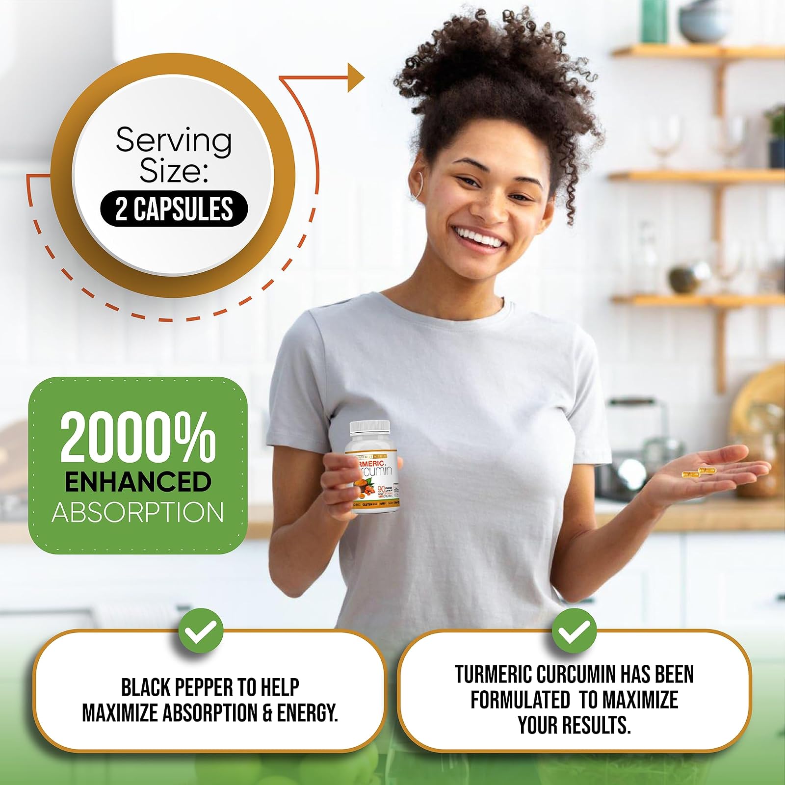 turmeric tea supplement for wellness