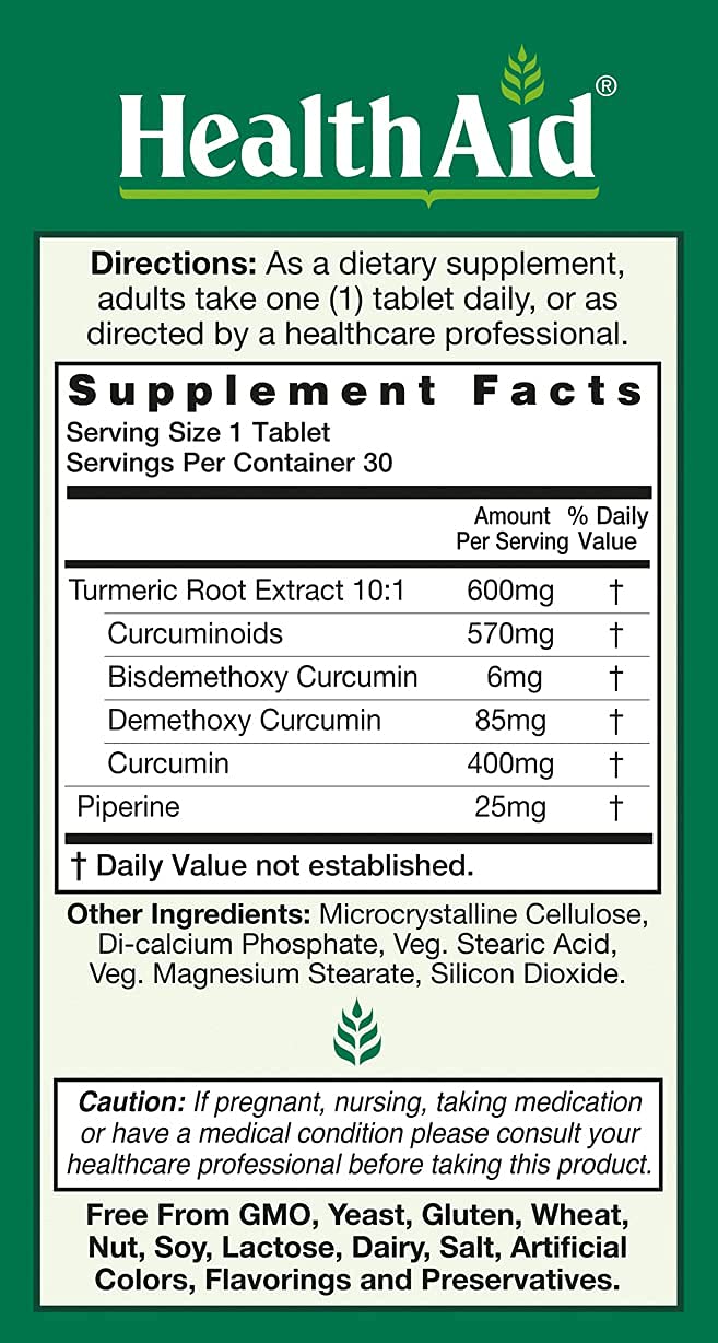 Turmeric tea supplement for wellness