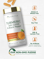 Turmeric tea with black pepper