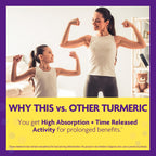 Turmeric tea with curcumin extract